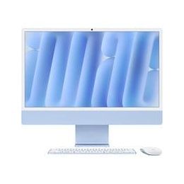 Apple iMac 59,62 cm (24") M4 2024 CTO, MAC-System blau/hellblau, macOS, Amerikanisch