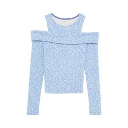 s.Oliver Shirt M&auml;dchen Gr&ouml;&szlig;e 158 himmelblau / wei&szlig;