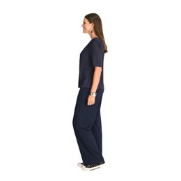 HERMANN LANGE Collection Bluse Damen Gr&ouml;&szlig;e XXXL navy