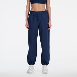 New Balance 'Athletics Stretch Woven Jogger'. Damen Gr&ouml;&szlig;e 38 blau