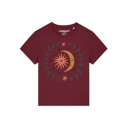 Watapparel T-Shirt 'Love And Flex' Damen Gr&ouml;&szlig;e XXL goldgelb / smaragd / koralle / bordeaux