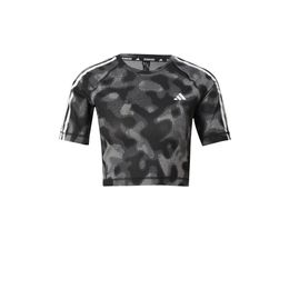 adidas Performance Funktionsshirt 'Own the Run' Damen Gr&ouml;&szlig;e XXXL/4XL grau / basaltgrau / schwarz / wei&szlig;