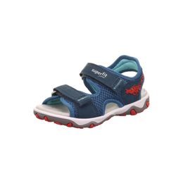 Superfit Sandale 'Mike 3.0' Jungen Gr&ouml;&szlig;e 35 marine / enzian / knallrot / wei&szlig;