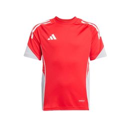 adidas Performance Funktionsshirt 'Tiro 25 Competition ' Jungen Gr&ouml;&szlig;e 116 rot / wei&szlig;