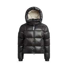 Jack1t Jacke ' EZ Boxed Crop Puffer Lux ' Damen Gr&ouml;&szlig;e XL schwarz
