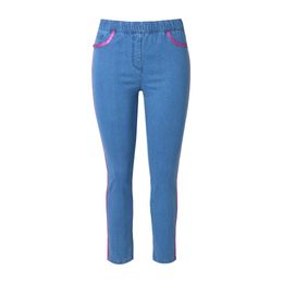Angel of Style Jeans Damen Gr&ouml;&szlig;e 35/36 blau / pink