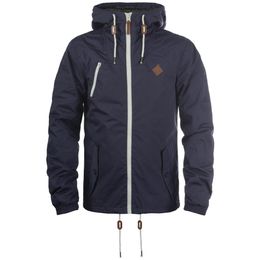 !Solid &Uuml;bergangsjacke 'Tilden' Herren Gr&ouml;&szlig;e M navy / wei&szlig;