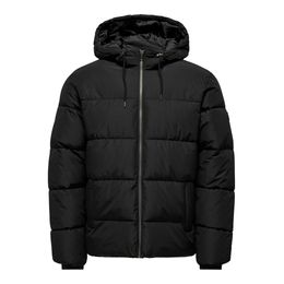 Only & Sons Only & Sons Winterjacke 'Melvin' Herren Gr&ouml;&szlig;e S schwarz