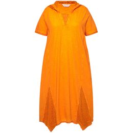 MIAMODA Kleid Damen Gr&ouml;&szlig;e 42 hellorange Winterkleid