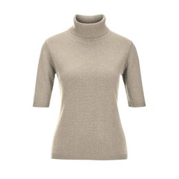 Madeleine Mode Madeleine Pullover Damen Gr&ouml;&szlig;e XL dunkelbeige