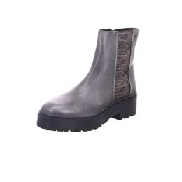 Lazamani Stiefelette Damen Gr&ouml;&szlig;e 38 grau / schlammfarben Winterschuhe