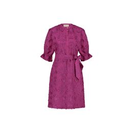 Fabienne Chapot Kleid Damen Gr&ouml;&szlig;e 36 dunkelpink Winterkleid