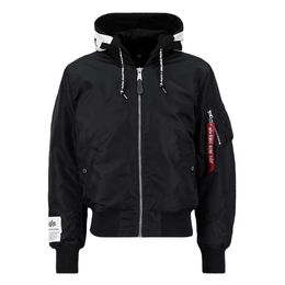 Alpha Industries &Uuml;bergangsjacke 'MA-1 ZHP' Herren Gr&ouml;&szlig;e XXXL schwarz