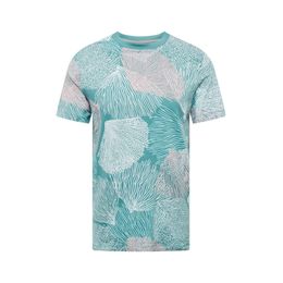 s.Oliver T-Shirt Herren Gr&ouml;&szlig;e M t&uuml;rkis / cyanblau / rosa / wei&szlig;