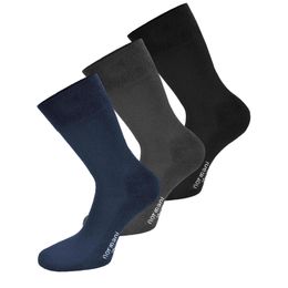 Normani Socken Damen Gr&ouml;&szlig;e 35/38 marine / stone / schwarz / wei&szlig;