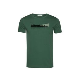 Greenbomb T-Shirt 'Nature Ice Fishing' Herren Gr&ouml;&szlig;e XXXL gr&uuml;n / schwarz