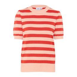 Saint Tropez Pullover Damen Gr&ouml;&szlig;e L rosa / rot