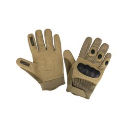Normani Fingerhandschuhe ' Airborne ' Herren Gr&ouml;&szlig;e L beige / schwarz