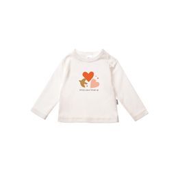 Liliput Shirt 'Keep Your Head Up' Jungen Gr&ouml;&szlig;e 98/104 ecru / neonorange / pink