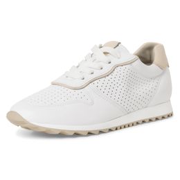 Tamaris Sneaker Damen Gr&ouml;&szlig;e 37 beige / wei&szlig;
