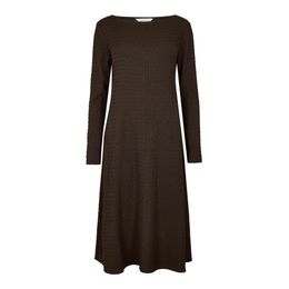 Apricot Textured Jersey Midi Dress ' ' Damen Gr&ouml;&szlig;e 44 braun Winterkleid