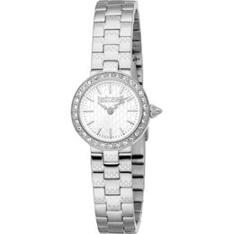 Just Cavalli Uhr Damen Gr&ouml;&szlig;e One Size silber / transparent