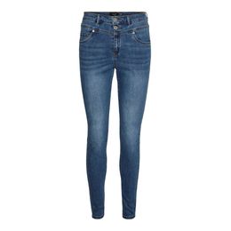 V&eacute;ro Moda Vero Moda Jeans 'SOPHIA ' Damen Gr&ouml;&szlig;e 32/33 blau / braun