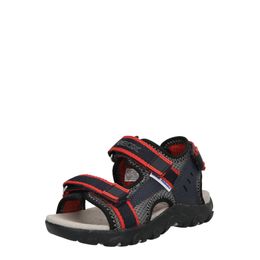Geox Sandale Jungen Gr&ouml;&szlig;e 25 navy / grau / rot