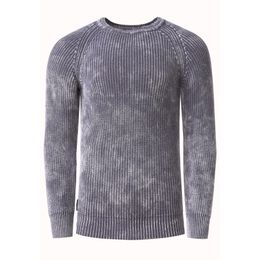 Rusty Neal Pullover Herren Gr&ouml;&szlig;e XXL anthrazit / graumeliert