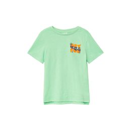 s.Oliver T-Shirt Jungen Gr&ouml;&szlig;e 140 blau / braun / hellgr&uuml;n / dunkelorange