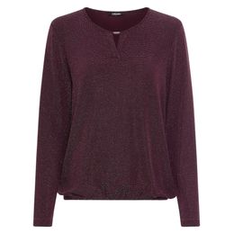 Olsen Sweatshirt Damen Gr&ouml;&szlig;e S/M dunkelrot