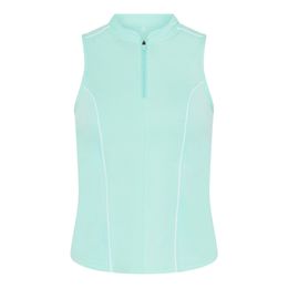 Born Living Yoga Funktionsshirt 'Soleil' Damen Gr&ouml;&szlig;e L aqua / wei&szlig;