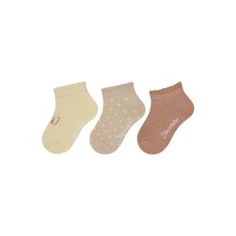 Sterntaler Socken Jungen Gr&ouml;&szlig;e 34 beige / braun / gelb / wei&szlig;