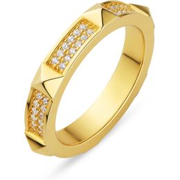 JETTE Ring Damen Gr&ouml;&szlig;e 51 gold