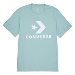 Converse Funktionsshirt Herren Gr&ouml;&szlig;e L gr&uuml;n / wei&szlig;