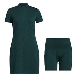 adidas Performance Set: Sportkleid und Shorts 'Go-To' Damen Gr&ouml;&szlig;e XXXL/4XL petrol / dunkelgr&uuml;n