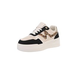 Ital-Design Sneaker Damen Gr&ouml;&szlig;e 41 beige / hellbraun / schwarz