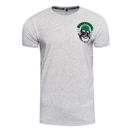 Rusty Neal T-Shirt Herren Gr&ouml;&szlig;e L grau