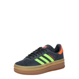 adidas originals Sneaker 'GAZELLE BOLD' Damen Gr&ouml;&szlig;e 39/39.5 nachtblau / limette / orange