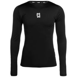 Puma Funktionsshirt 'Hoops Team' Herren Gr&ouml;&szlig;e S schwarz / wei&szlig;