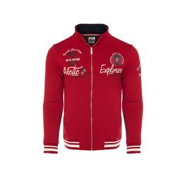 Carisma Sweatjacke Herren Gr&ouml;&szlig;e S blau / rot / wei&szlig;