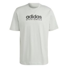 adidas Sportswear Funktionsshirt Herren Gr&ouml;&szlig;e L grau / schwarz