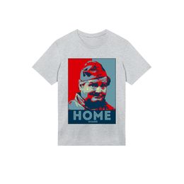 F4NT4STIC T-Shirt 'TV Times Benny Hill Home Guard' Herren Gr&ouml;&szlig;e XXXL blau / grau / rot