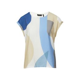 s.Oliver T-Shirt Damen Gr&ouml;&szlig;e S creme / hellbeige / blau / himmelblau
