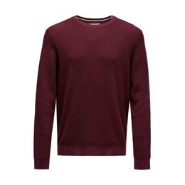 Salsa Jeans Pullover Herren Gr&ouml;&szlig;e M rot