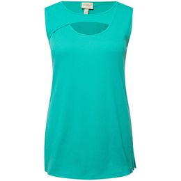Ulla Popken Top Damen Gr&ouml;&szlig;e XXXL/4XL t&uuml;rkis