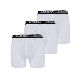 LAVECCHIA Boxershorts 'FL-1020' Herren Gr&ouml;&szlig;e 7XL wei&szlig;
