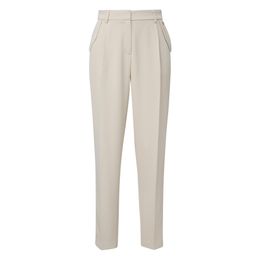 comma, COMMA Bundfaltenhose Damen Gr&ouml;&szlig;e 42 beige
