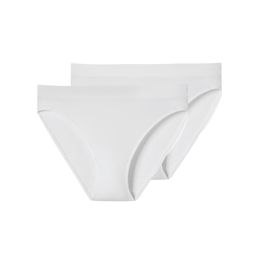 Schiesser Rioslip ' Classic Seamless ' Damen Gr&ouml;&szlig;e S wei&szlig;