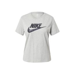 Nike Sportswear T-Shirt 'Essential' Damen Gr&ouml;&szlig;e M graumeliert / schwarz